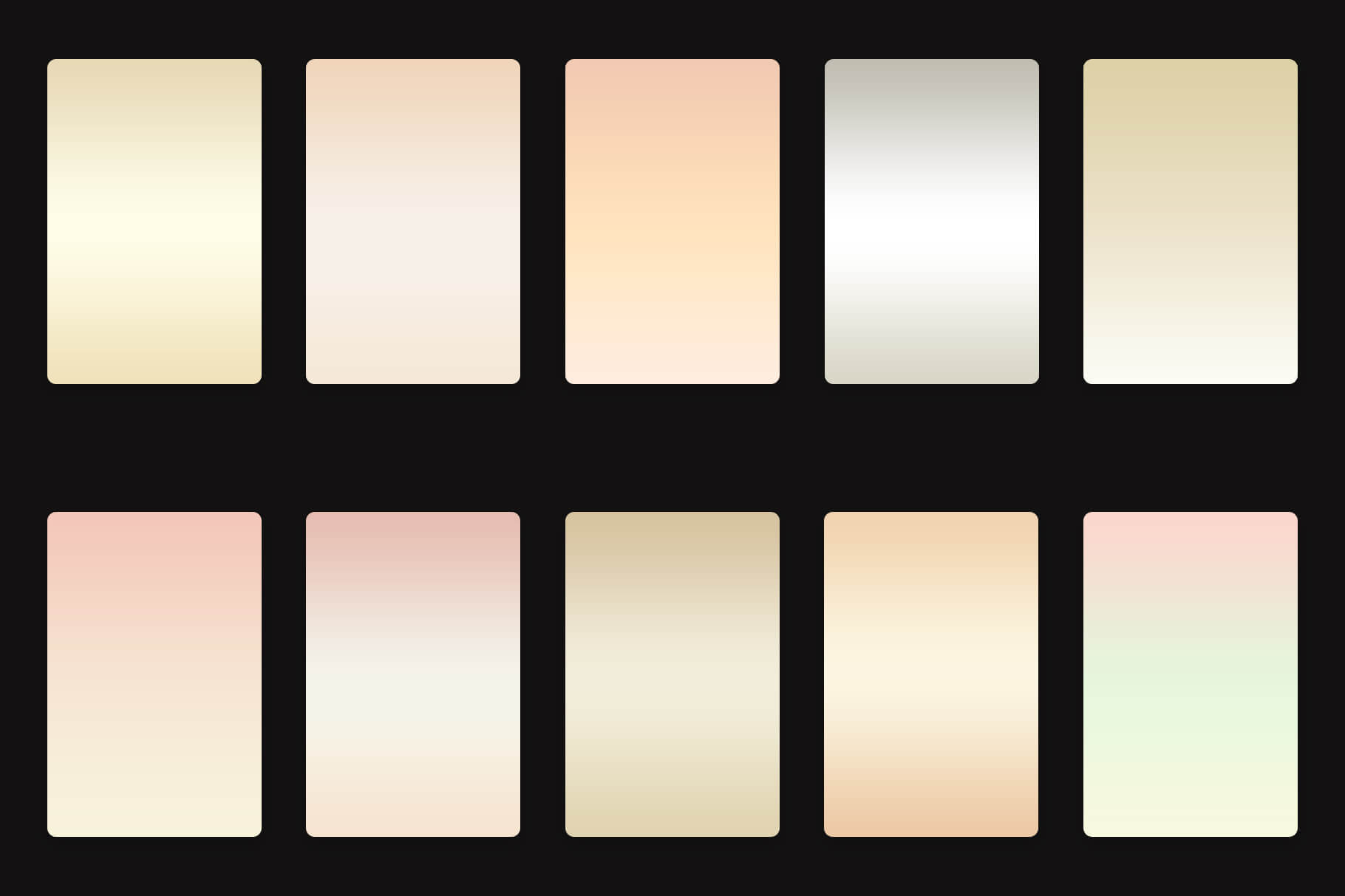 Cream Gradients - Creative Finest