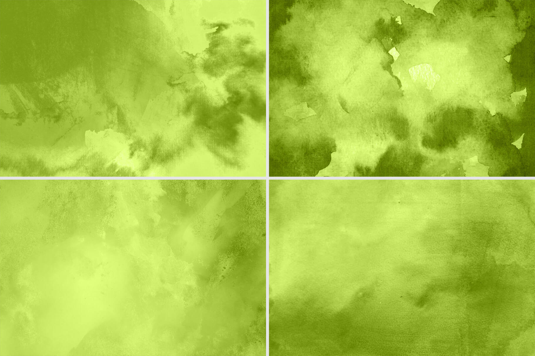 Green Watercolor Textures Creative Finest